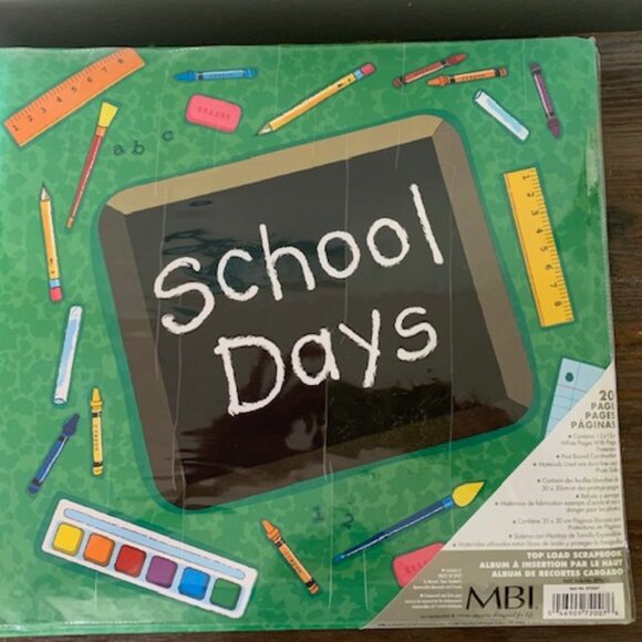 MIB | Art | Mbi School Days Scrapbook Album | Poshmark